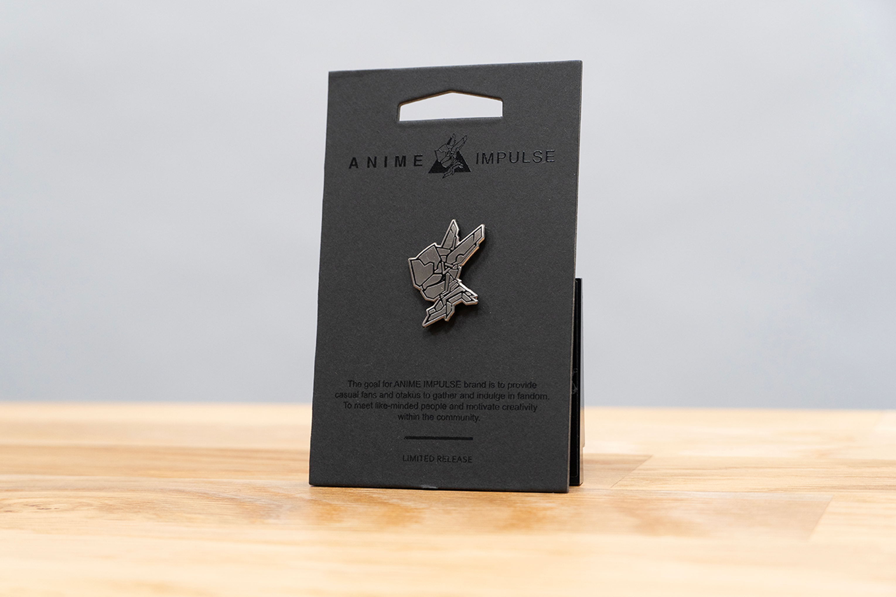 ANIME Impulse “Mecha” Pin - Silver – IMPULSE UNIVERSE INC